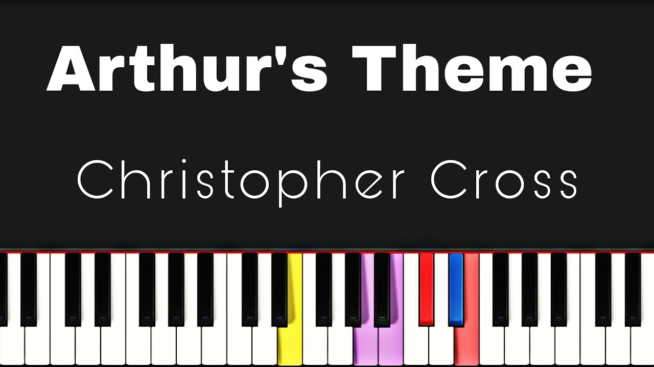Christopher Cross - Arthur's Theme ( Easy Piano Tutorial With Sheet ...