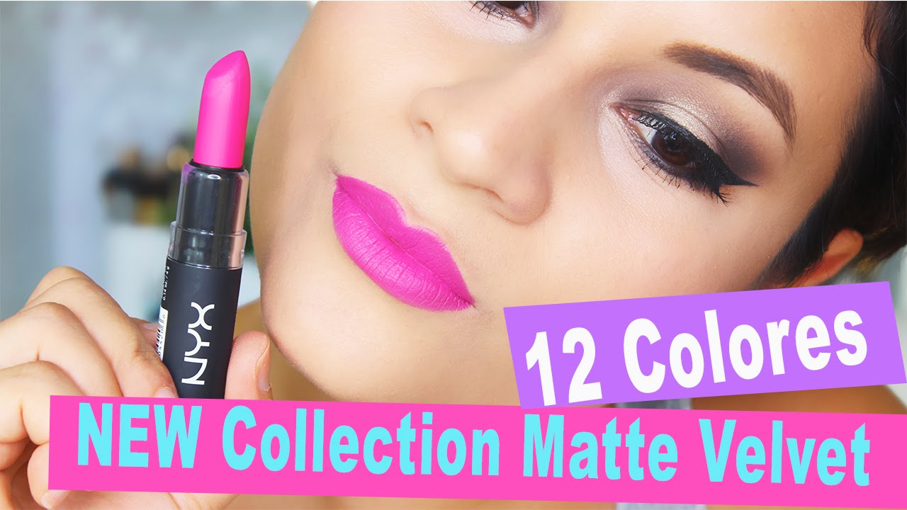 NUEVOS LABIALES MATTE I NYX COSMETICS I MI PRIMERA IMPRESIÓN - YouTube