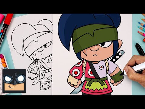 How To Draw Kenji | Brawl Stars