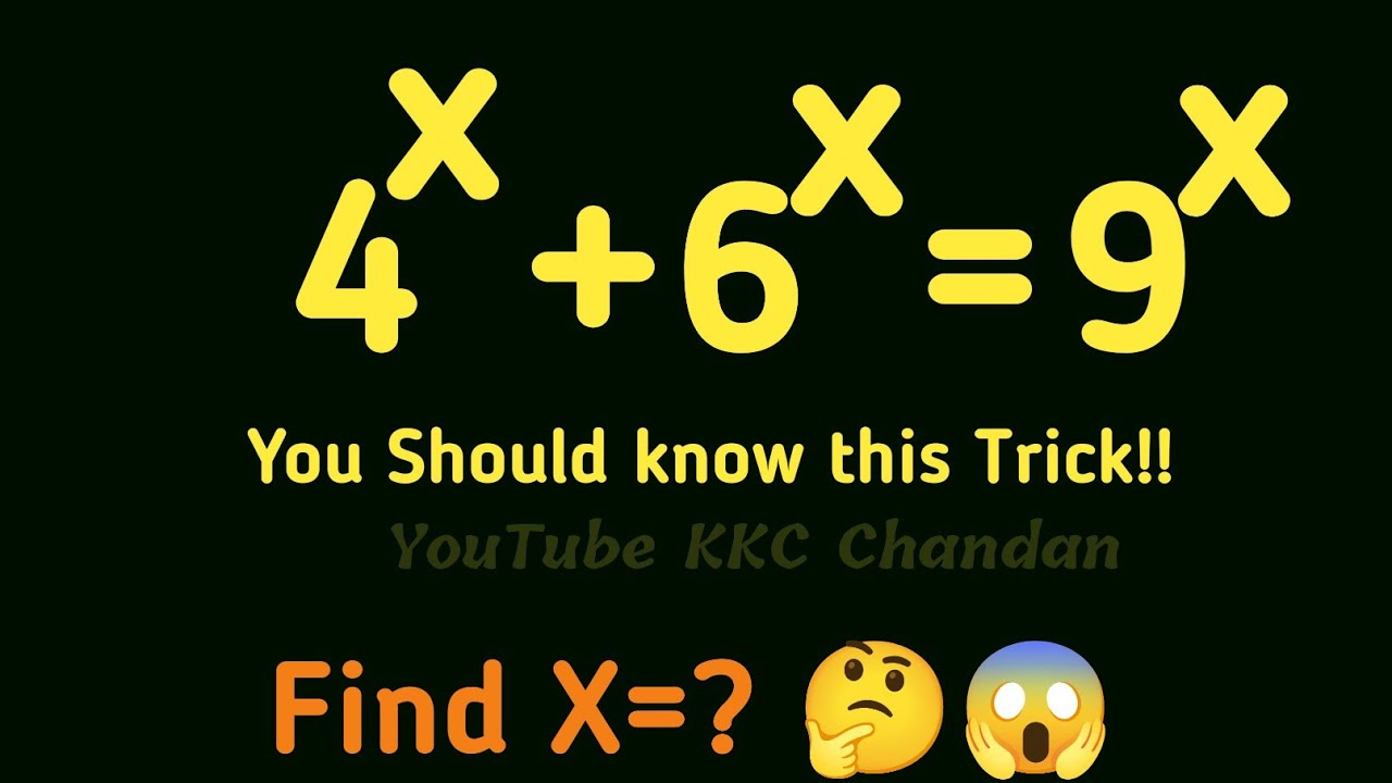 Can You Crack This Problem? A Nice Algebra Problem | Math Olympiad ...