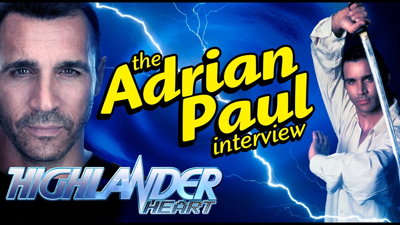 The Highlander Heart Show - The Adrian Paul interview - YouTube