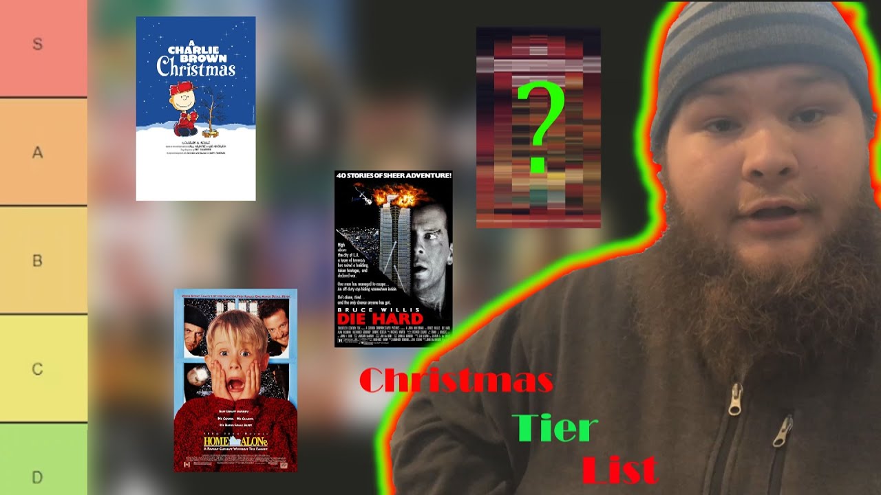 Christmas Movie Tier List Ranking - YouTube