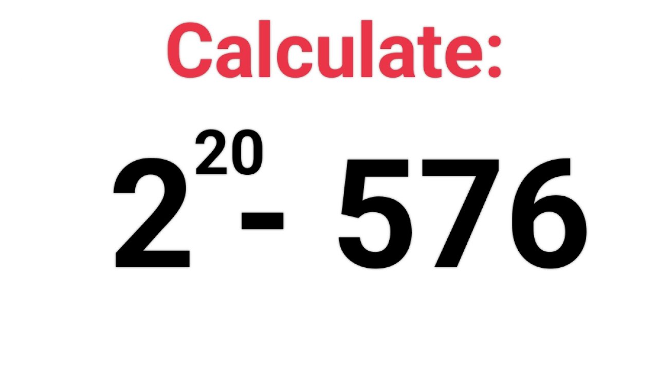 Calculate in 60 seconds! #fastandeasymaths #math #mathematics #olympiad ...