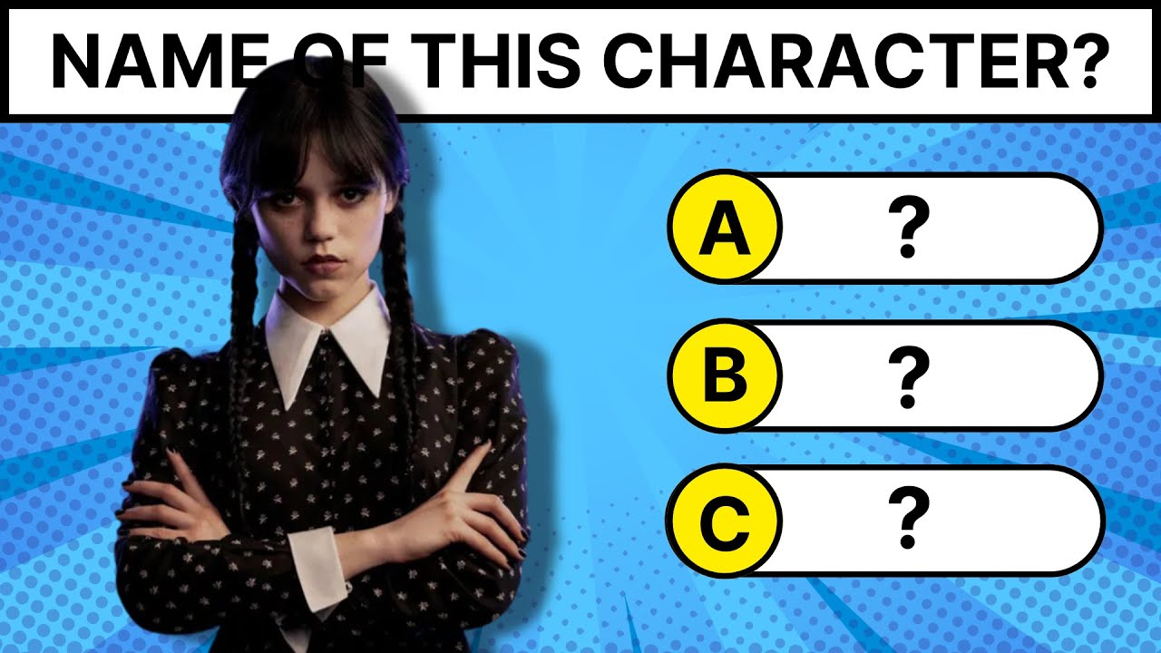 Wednesday Addams Quiz: Test Your Knowledge!🔵🤔 - YouTube