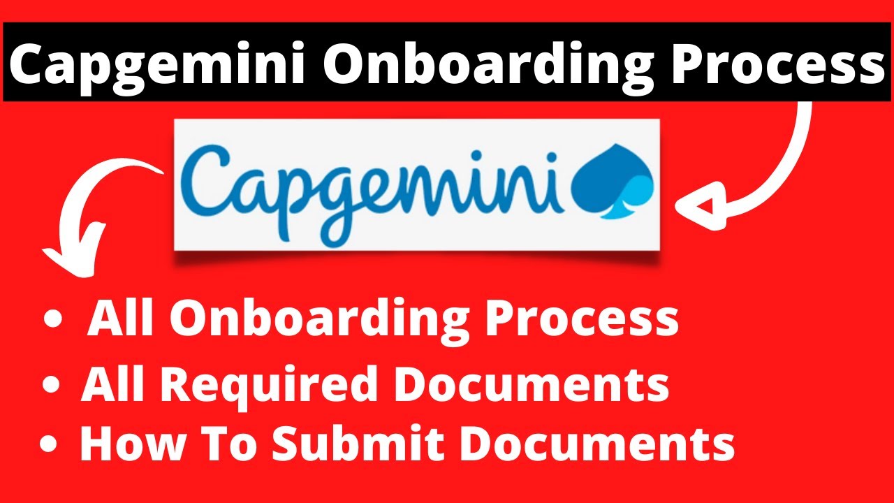 Capgemini Onboarding Process 2022 | What After Received DOJ In ...