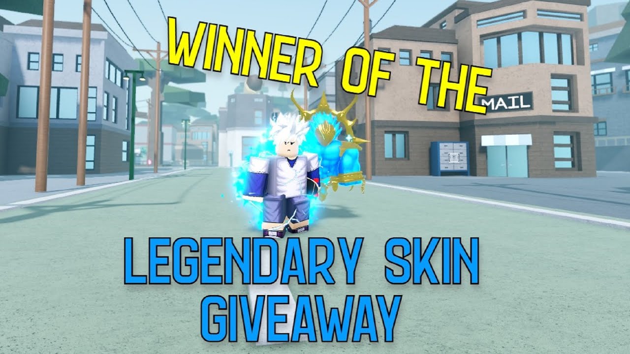 [AUT] LEGENDARY SKIN GIVEAWAY WINNER!! - YouTube