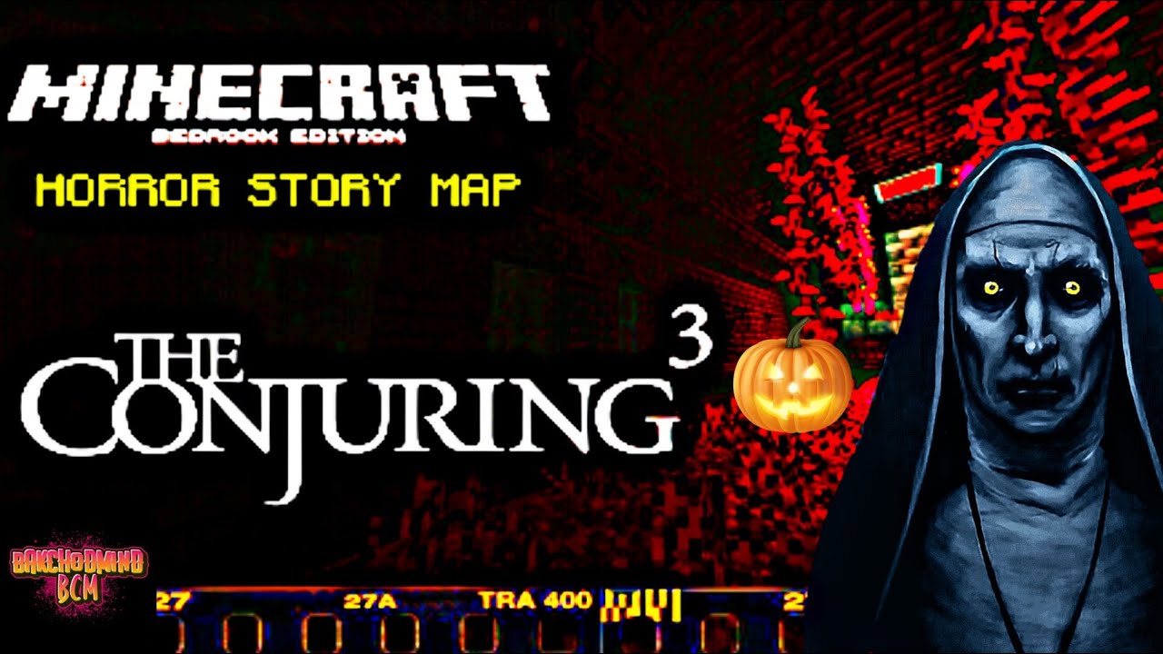PLAYING HORROR GAME IN || MINECRAFT CONJURING 3 MOD MAP HINDI GAMEPLAY ...