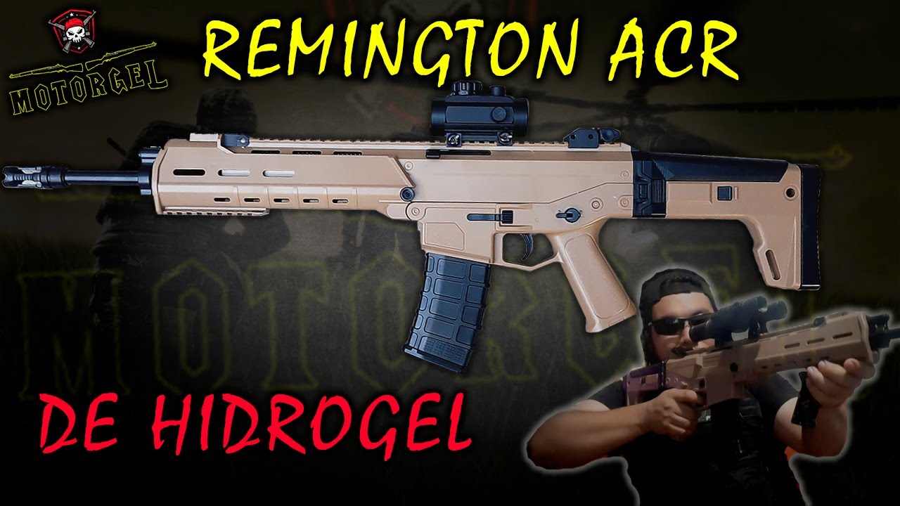 Remington ACR 1:1 de Hidrogel (scar) - (Review, unboxing prueva Gel ...