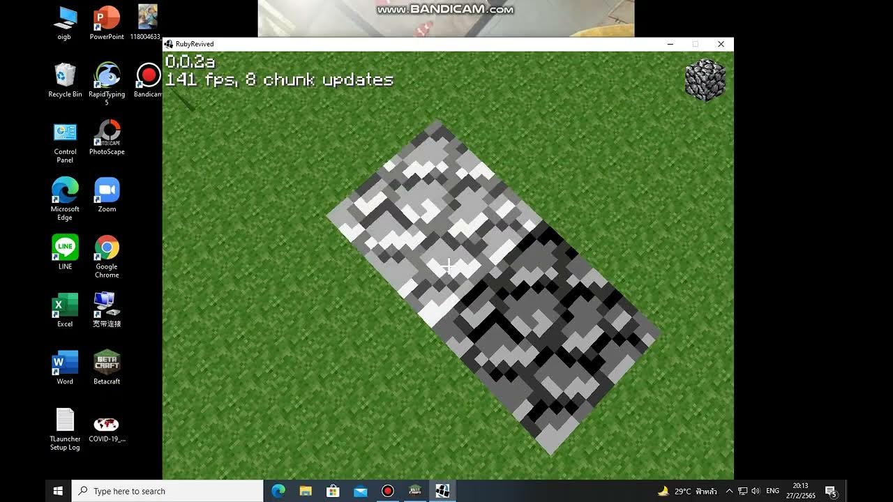 minecraft 0.0.2a - YouTube