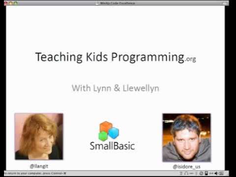 TeachingKidsProgramming - Demo Class - YouTube