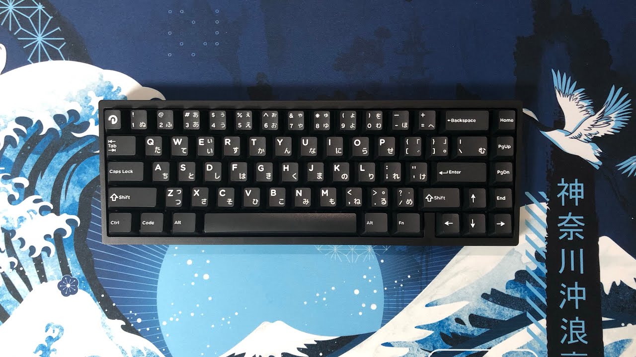 KBD67 Lite R2 - Lavender Switches w/ FR4 - YouTube