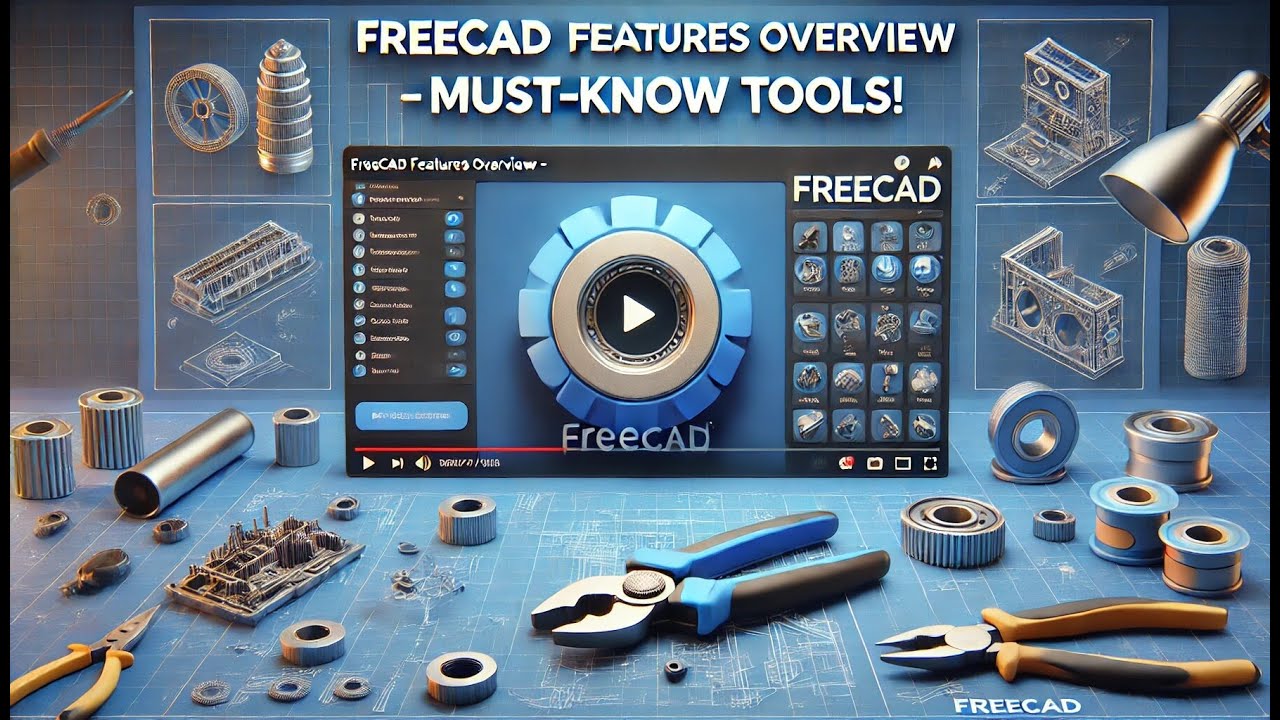 🚀 "FreeCAD Features Overview – The Ultimate 3D Design Tool!" ⚙️🏗️ ...