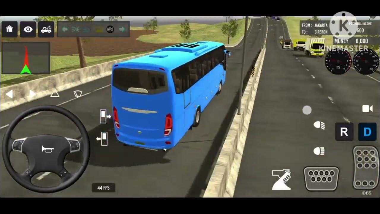 2024 Indonesia Bus Simulator Euro Bus Driving public transportation Android Gameplay #2 - YouTube