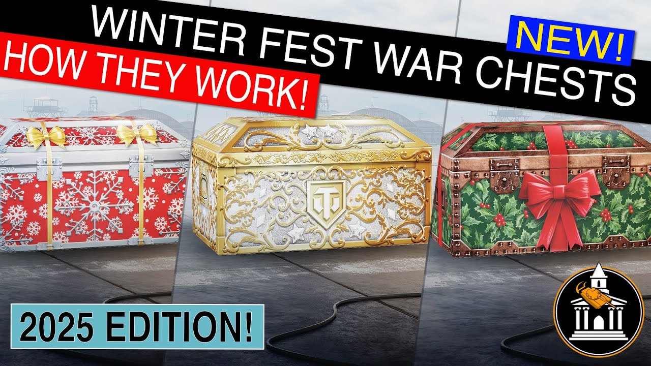 World of Tanks Modern Armor: Winter Fest War Chests Explained (2025 ...