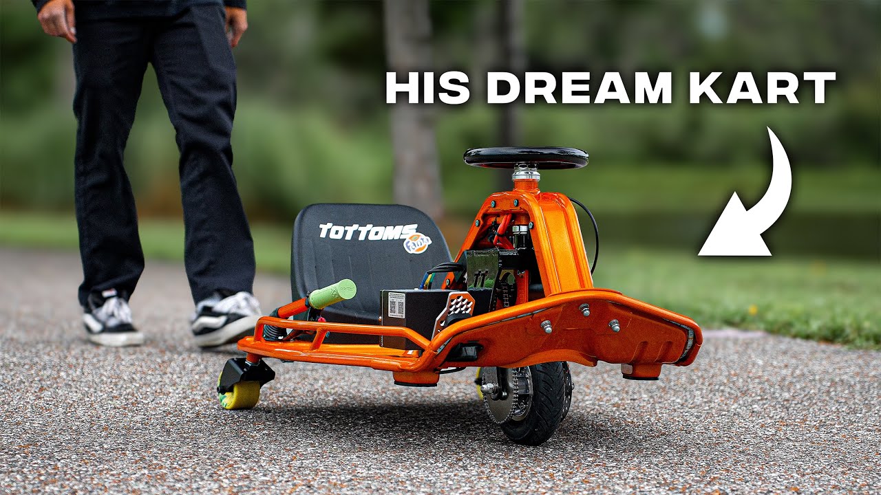 We Built a Clients DREAM Crazy Cart - YouTube