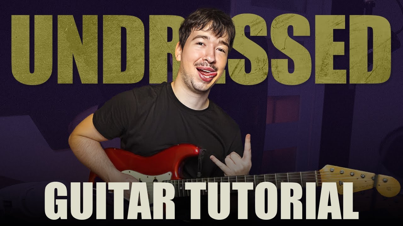 sombr - undressed | Guitar Tutorial - YouTube