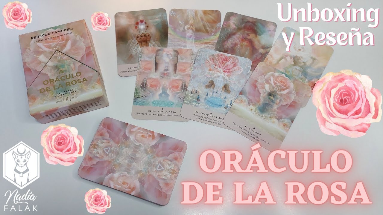 ORÁCULO DE LA ROSA 🌺 Unboxing y Reseña Nadia Falak - YouTube