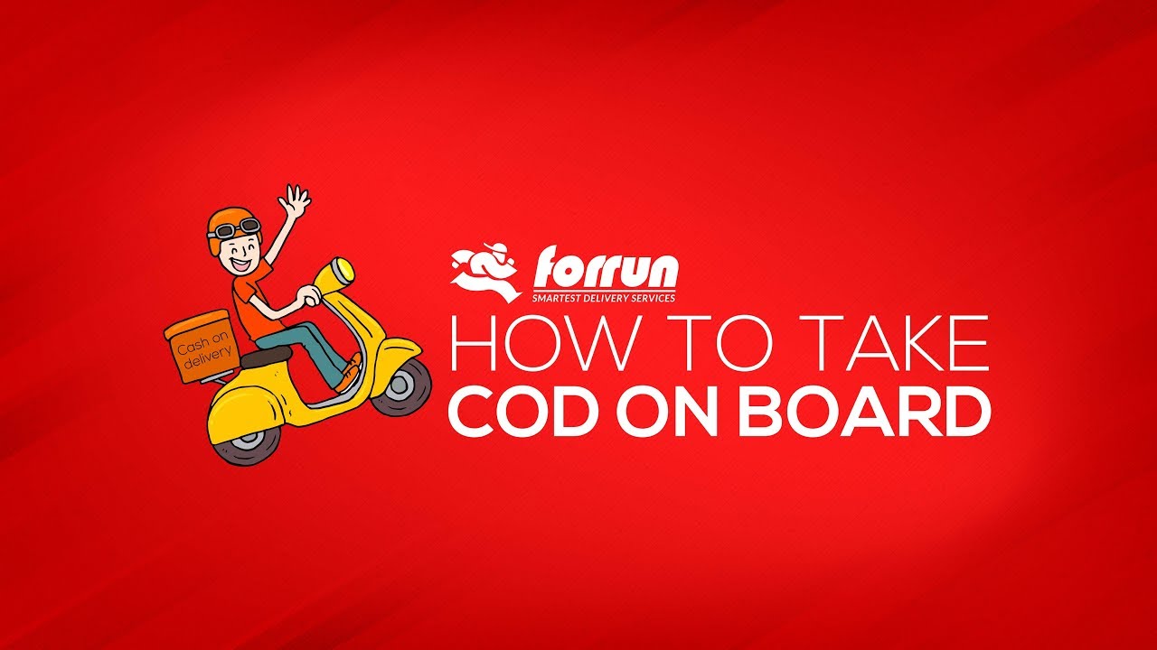 How To Take COD On Board In Pakistan - Forrun Courier Service - YouTube