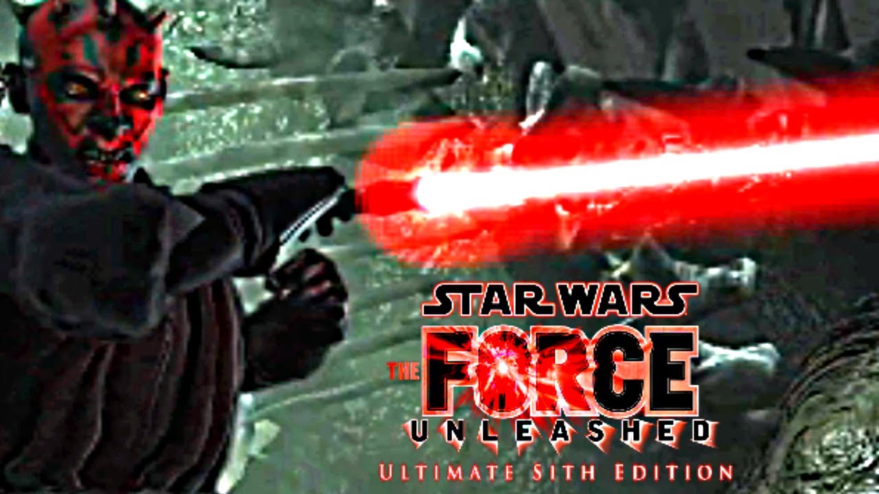 Star Wars: The Force Unleashed | Darth Maul Gameplay (Alternate Costume ...