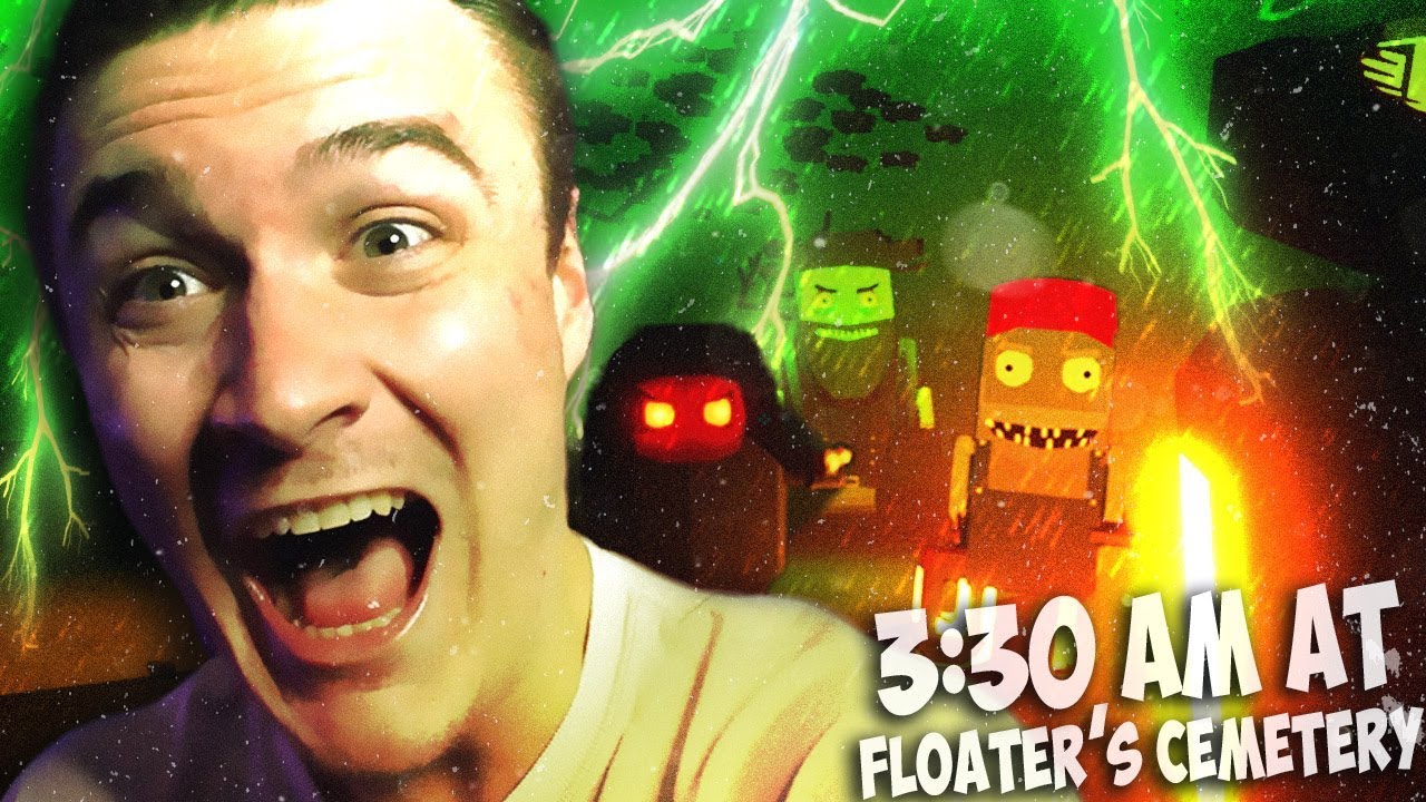 RUN MR. KRABS.. RUN | 3:30 AM At Floaters Cemetery - YouTube