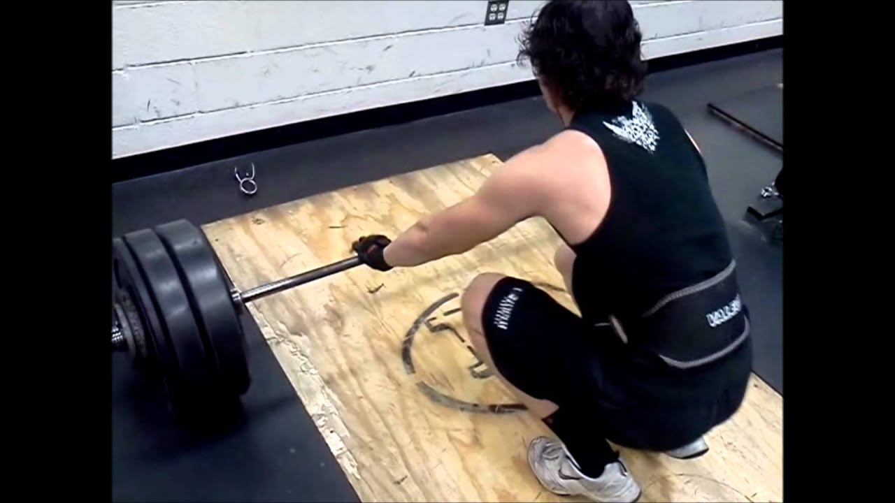 High School Power Clean 250 - YouTube
