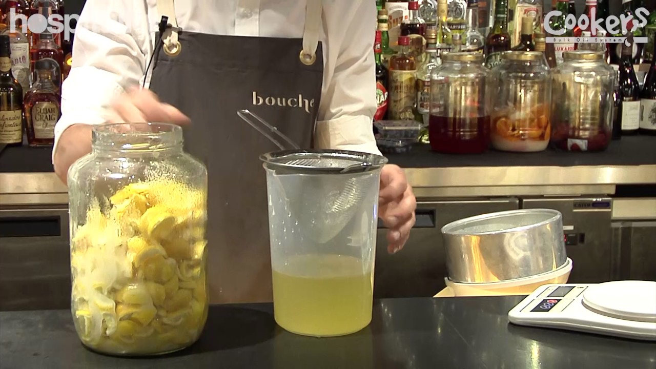 Eliminating waste behind the bar: clever cocktail ingredients - YouTube