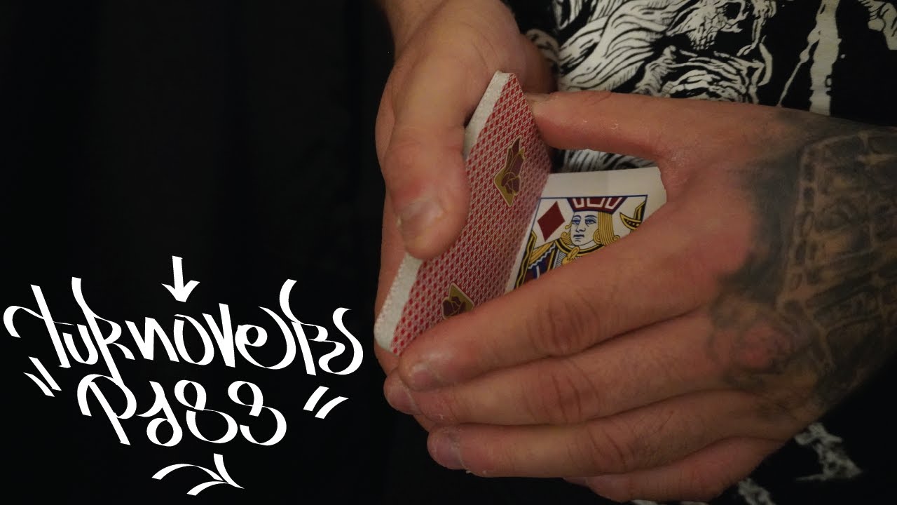 TURNOVER PASS - Card Sleight TUTORIAL - YouTube