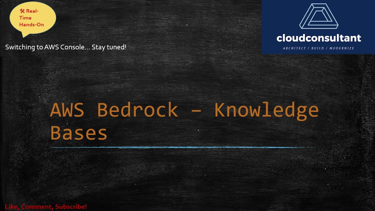 Amazon Bedrock Knowledge Bases – 🔍 Hands-on Lab with OpenSearch & S3 ...