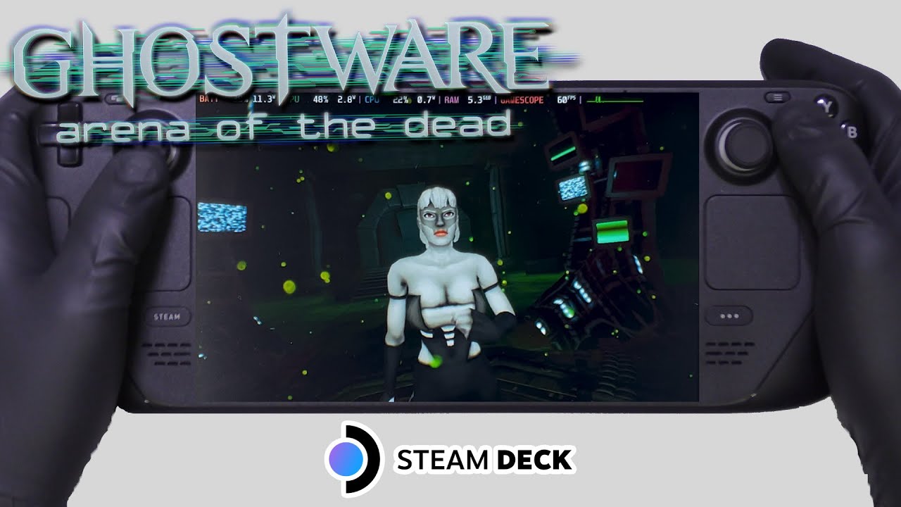 GHOSTWARE Arena of the Dead | Steam Deck Gameplay | Steam OS - YouTube
