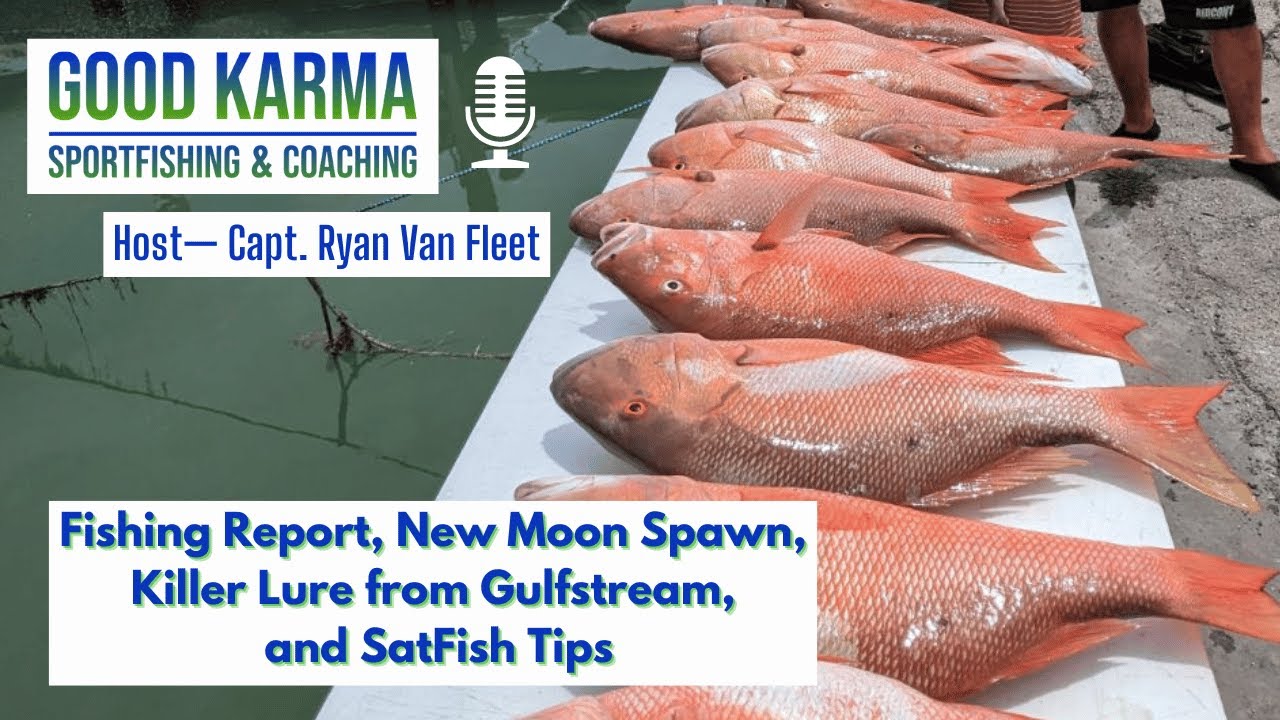 NEW MOON FISHING, SatFish, Gulfstream Lure and How I Rigged It to CRUSH ...