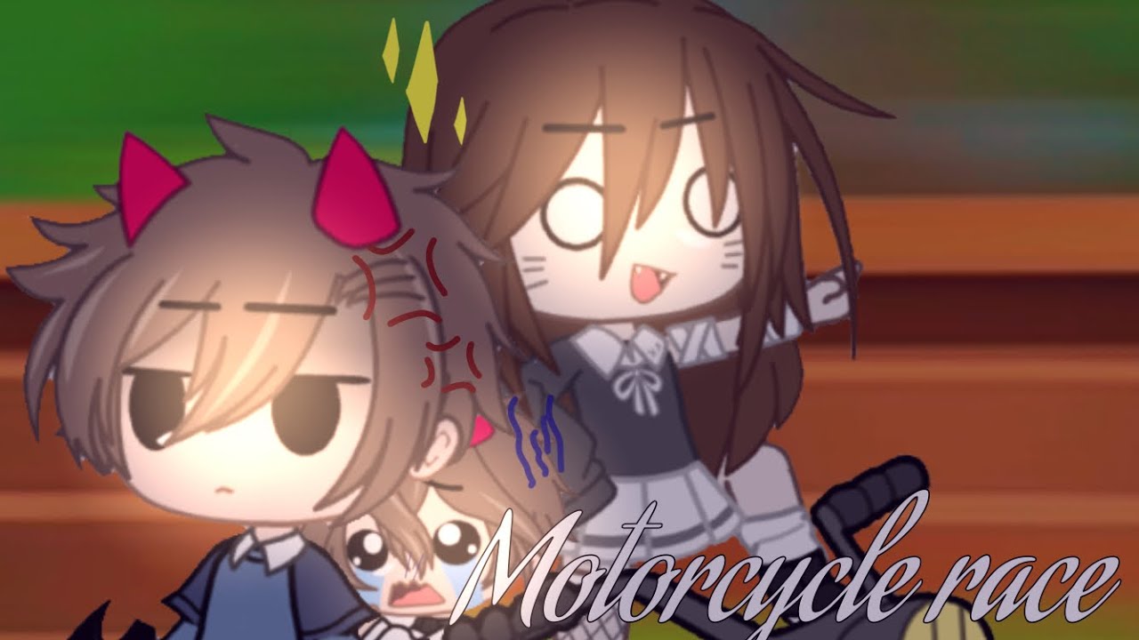 (Motorcycle race) Meme Gacha Club {.•Sam•.} - YouTube