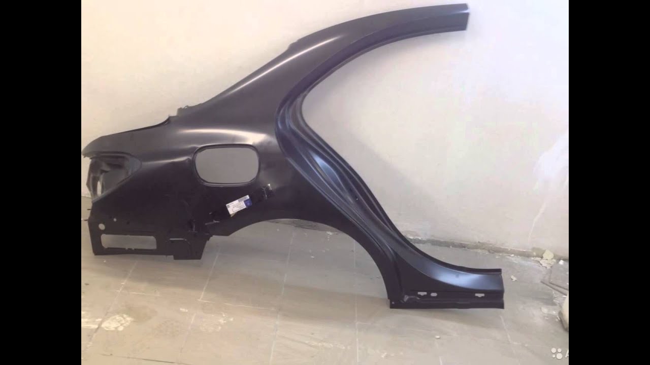 Крыло правое заднее Mercedes W205 C class a2056304202, 2056304202 - YouTube