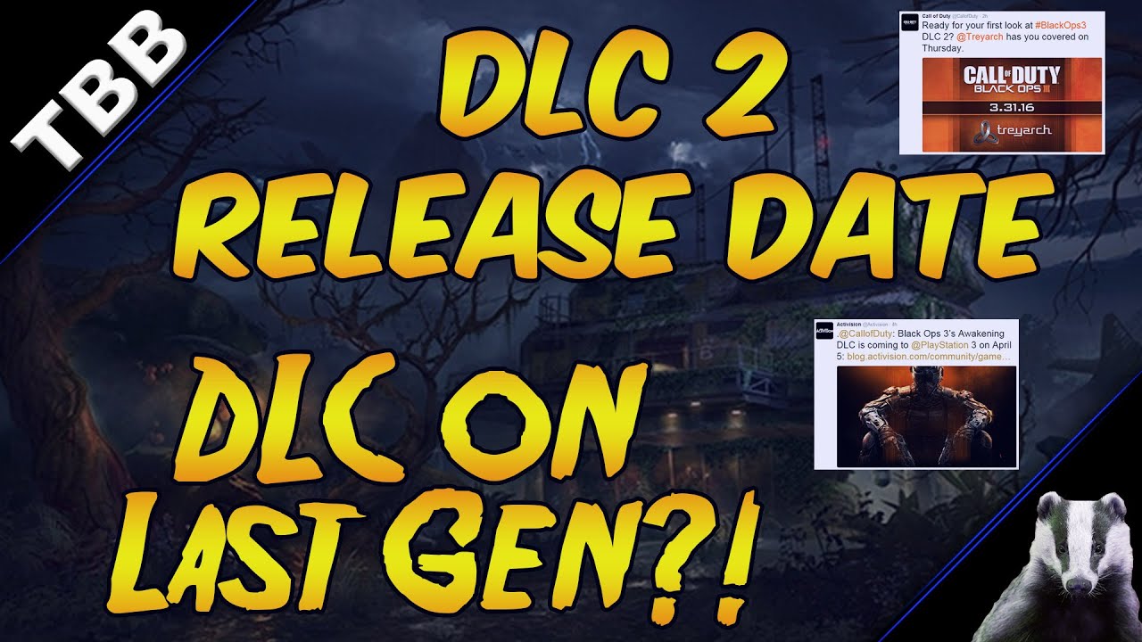 DLC 2 TRAILER RELEASE DATE FOR BLACK OPS 3 + DLC COMING TO LAST GEN ...