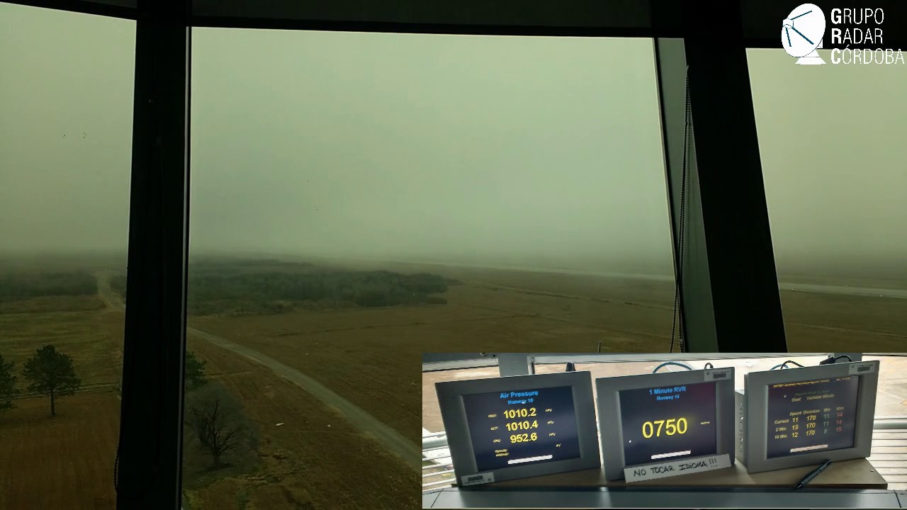 AWOS (Automated Weather Observing System) instalado por el GRC - YouTube