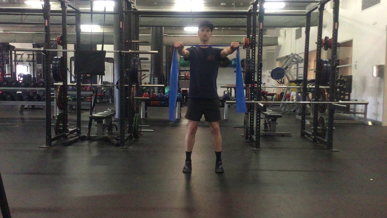 Band Scap Retraction (front) - JET Coaching - YouTube