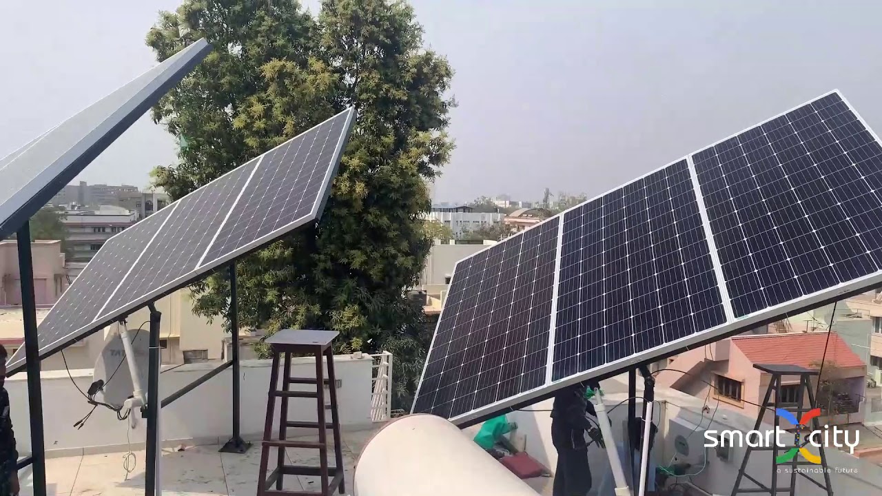 Hybrid Solar Tracking System | Solar Smart City Project by SmartX City ...