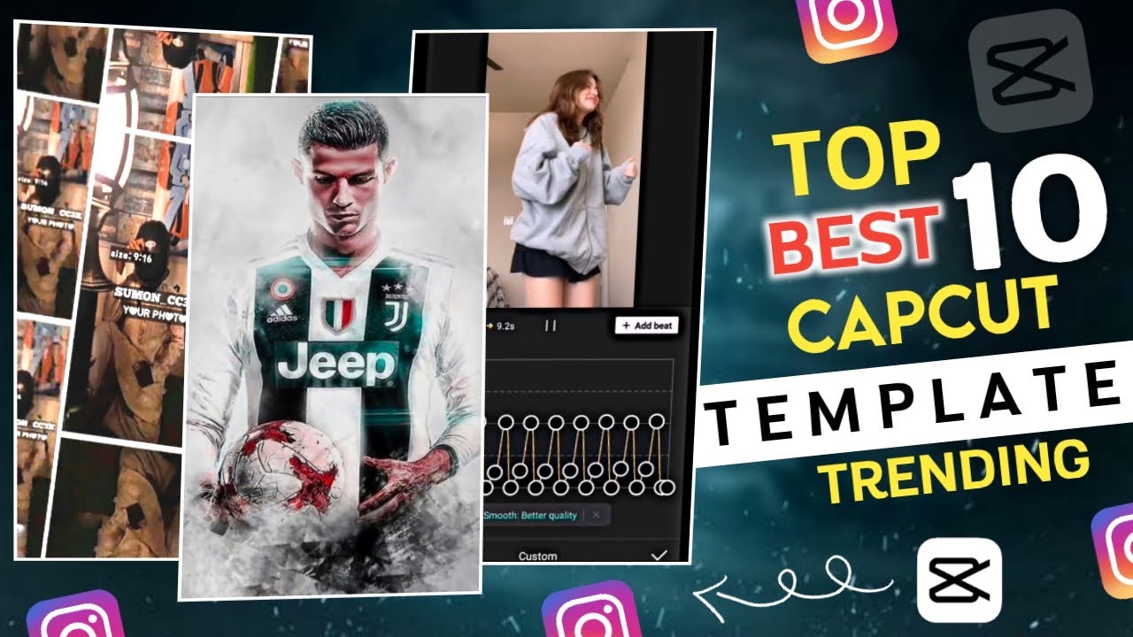 Viral Capcut Template Top 10 Template Link || Trending For Tiktok || Capcut Editing Tutorial ...