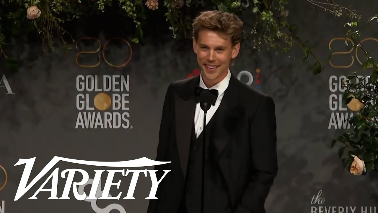 Austin Butler's Full Press Room Speech at the Golden Globes - YouTube