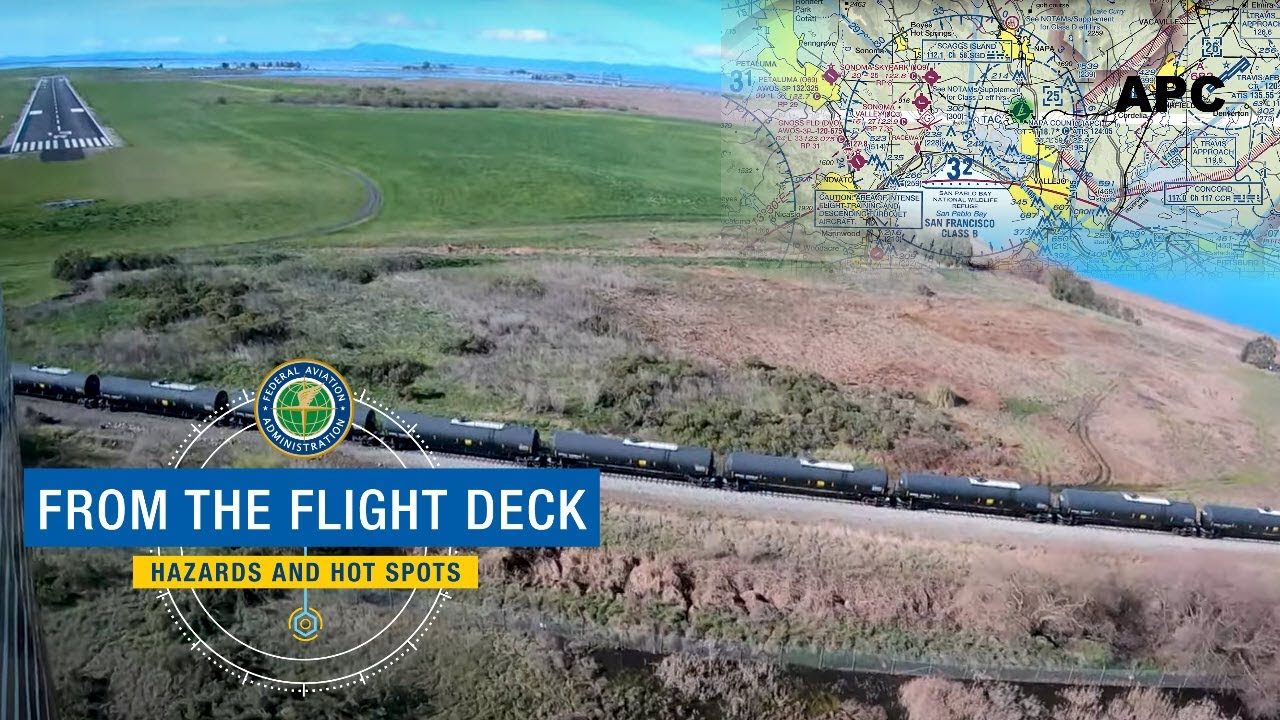 From the Flight Deck – Napa County Airport, CA (APC) - YouTube