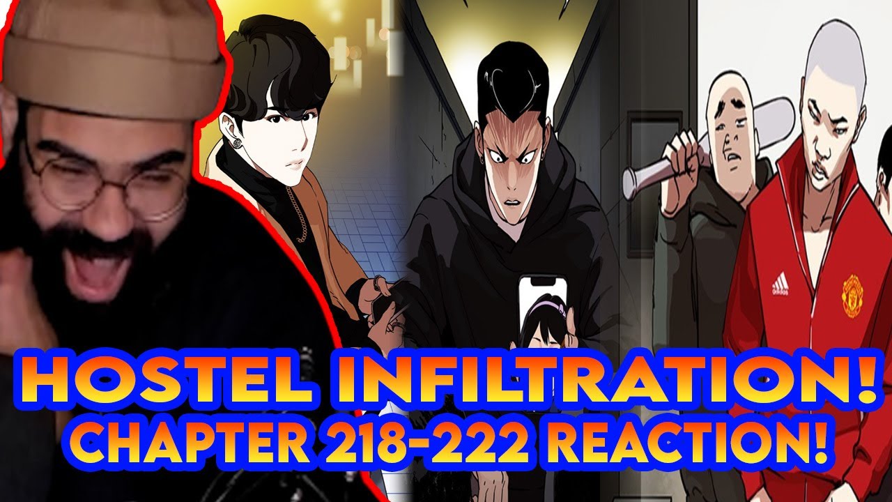 Encountering HOSTEL?! | Lookism: Runaway Fam! | Chapter 218-222 REACTION! - YouTube