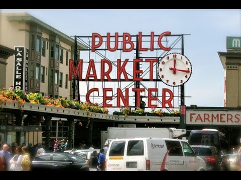 Seattle Public Market Center & Farmers Market - YouTube