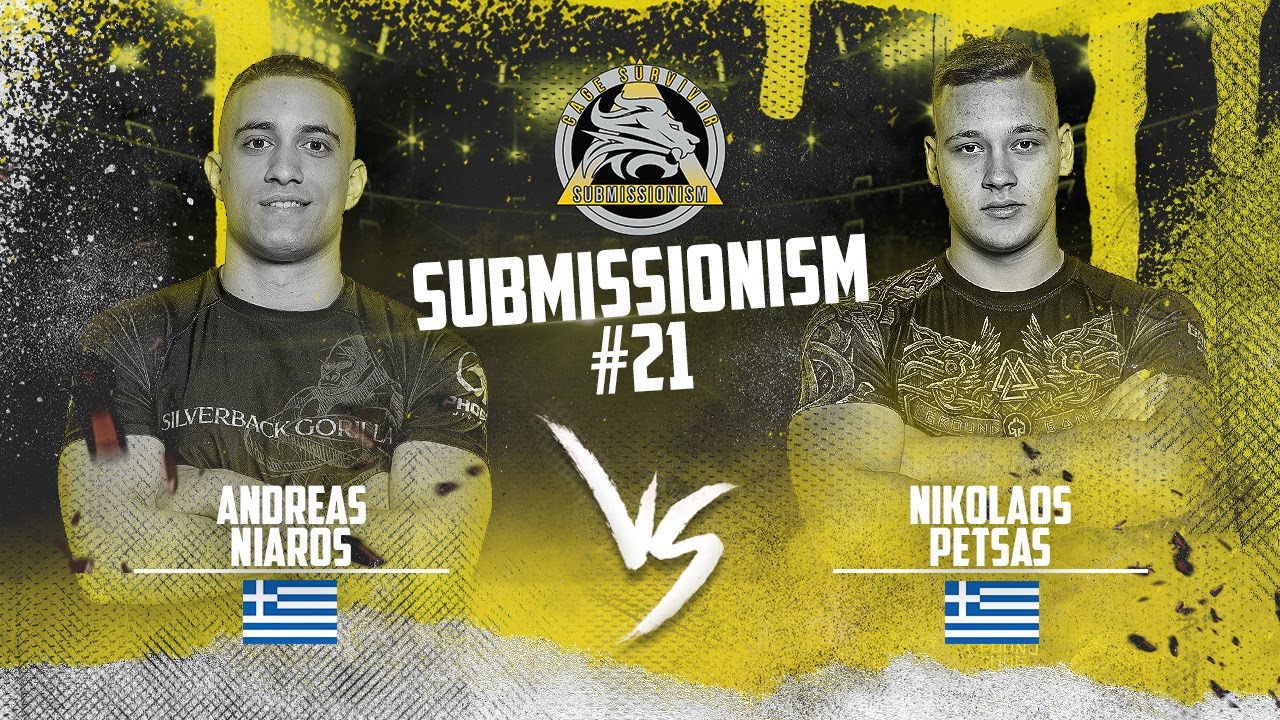 Submissionism 21: Andreas Niaros vs. Nikolaos Petsas Full Fight - YouTube