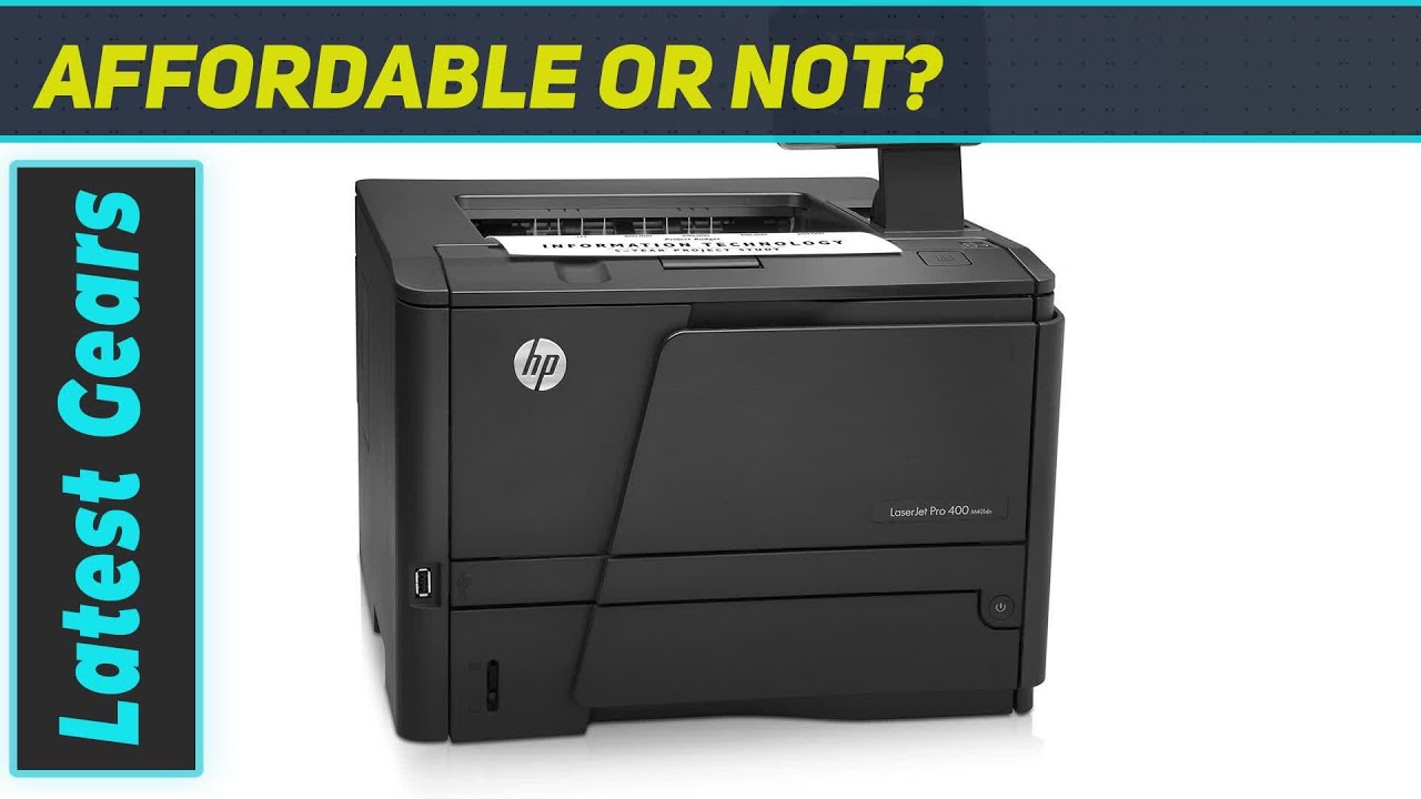 HP LaserJet Pro 400 M401dn - The Ultimate Laser Printer for Productive ...