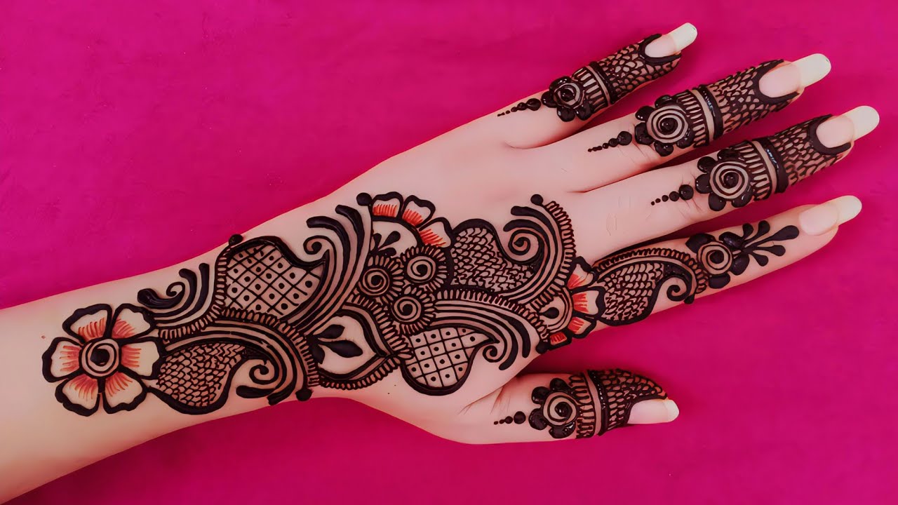New Stylish mehndi design | Simple mehndi designs | Mehndi designs ...