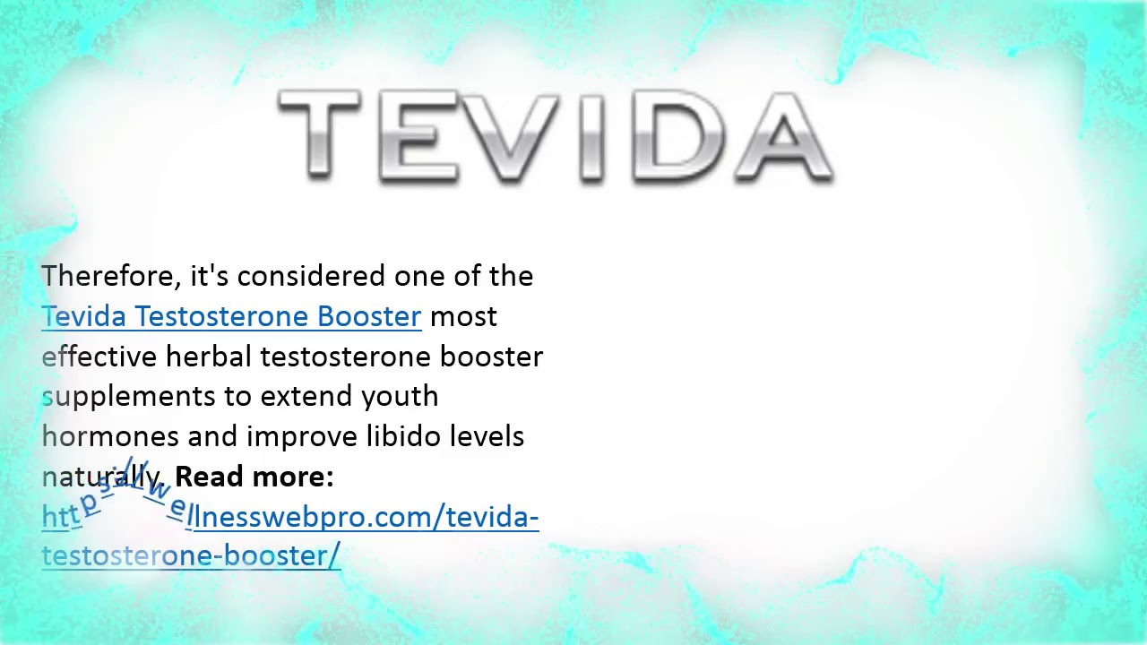 Tevida Male Enhancement Formula Reviews & Pill Price in Canada - YouTube