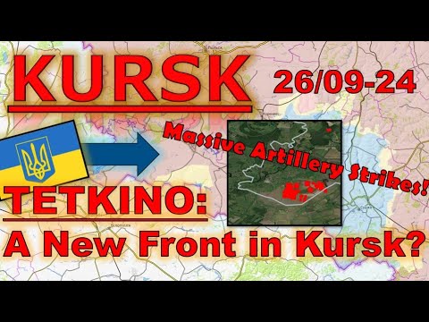 KURSK: Is Tetkino a New Frontline Opening? - YouTube