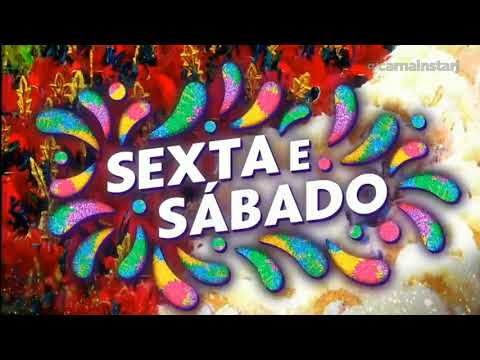 CHAMADA REDE GLOBO DIAS DE DESFILES DO CARNAVAL 2020
