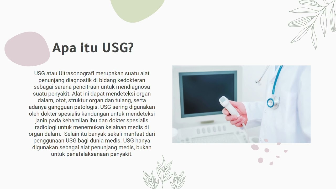 Presentasi PPT Prinsip Kerja USG - YouTube