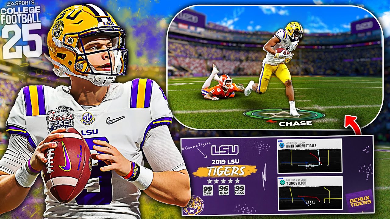 How To Run The MOST EXPLOVISE Offense In CFB History | LSU 2019 - YouTube