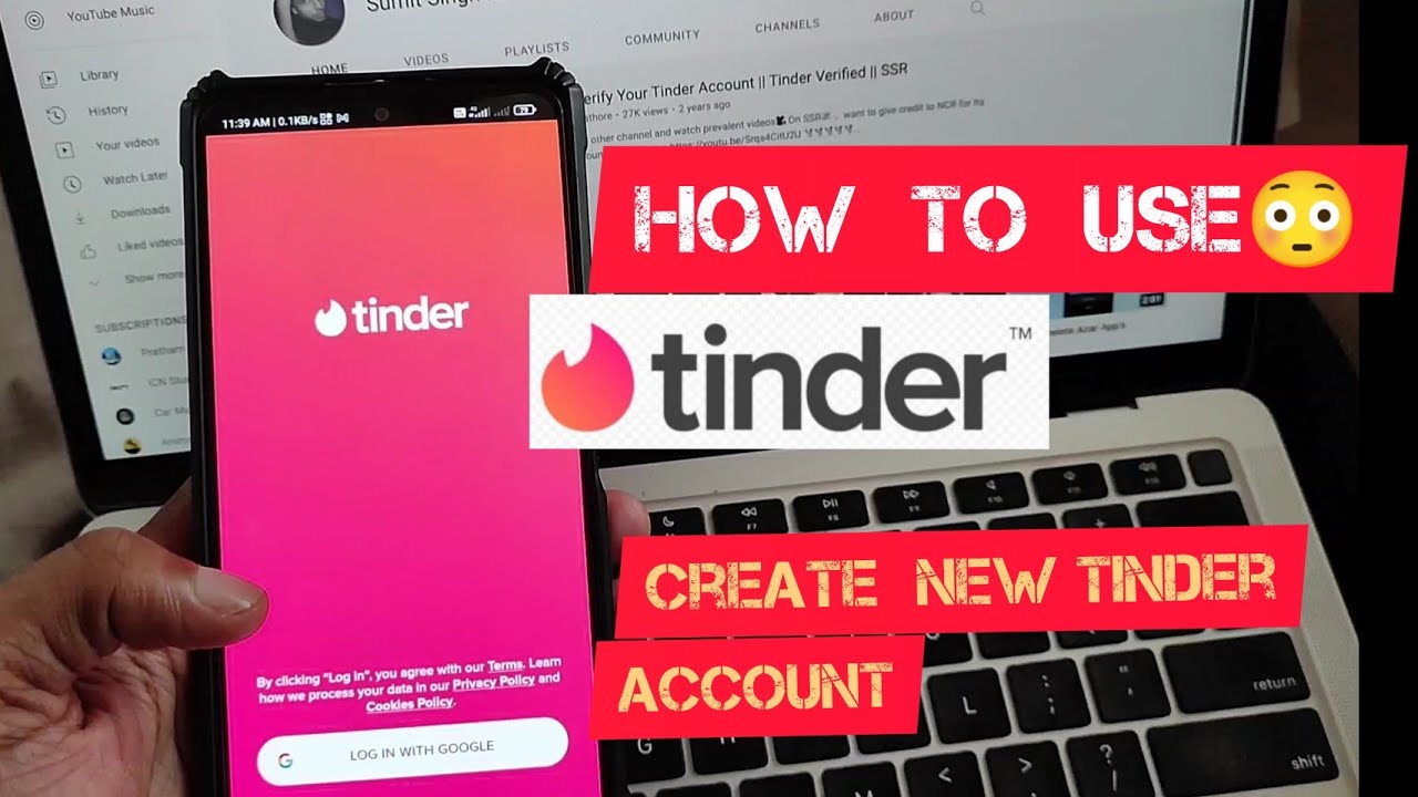 How to Create Account On Tinder || How to Use Tinder || Hindi - YouTube